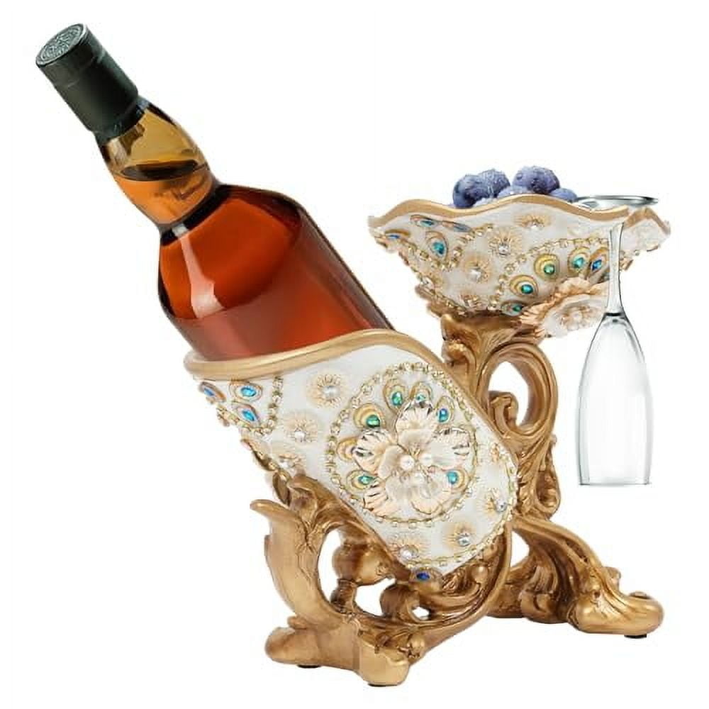 Countertop Bottle Rack, Bottle Storage Rack Acrylic Rhinestones ...