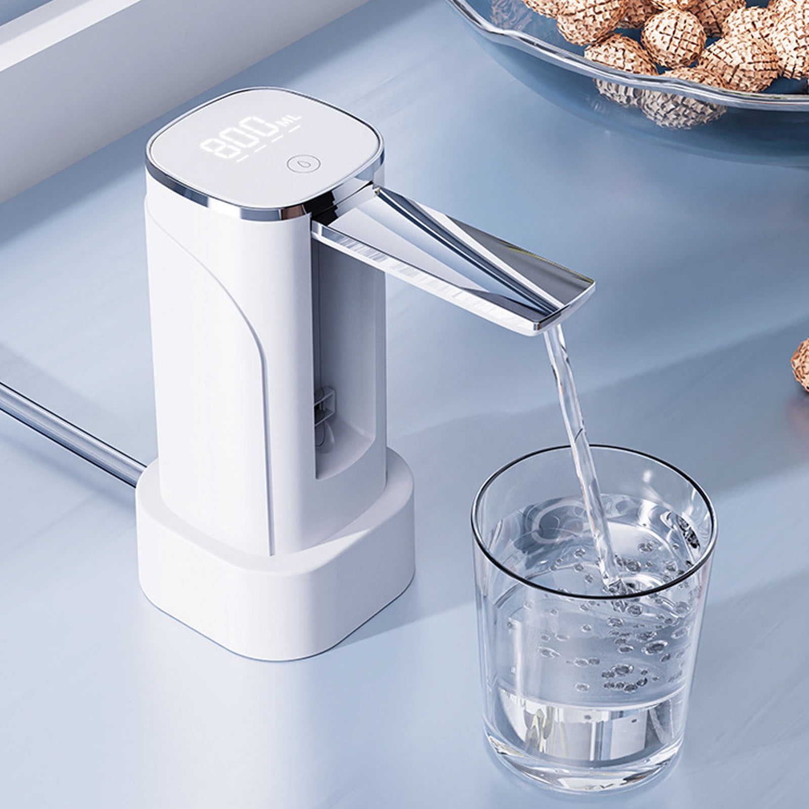 Countertop Bucket Water Pump, Folding Automatic Intelligent ...