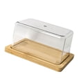 Countertop Butter Dish Plate Rectangular Cheese Storage Tray Cheese ...