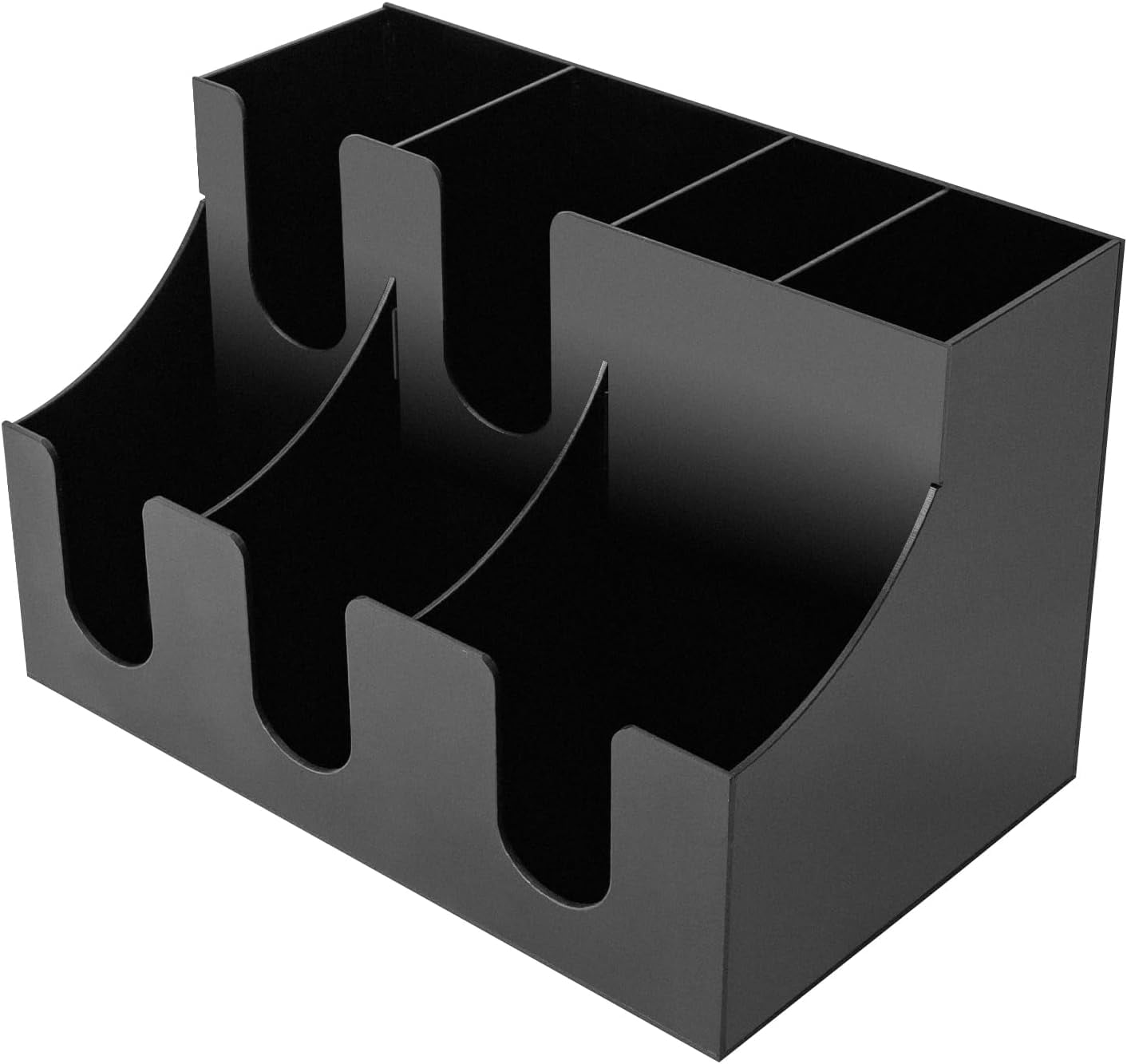 Countertop Coffee Condiment Rack, Coffee Organizer Station with Four ...