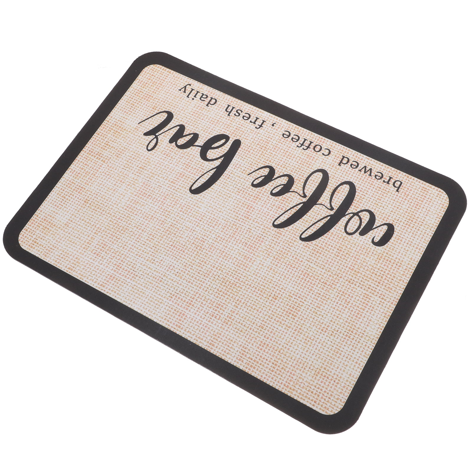 Countertop Coffee Mat Table Mat Desktop Coffee Machine Mat Coffee Bar ...