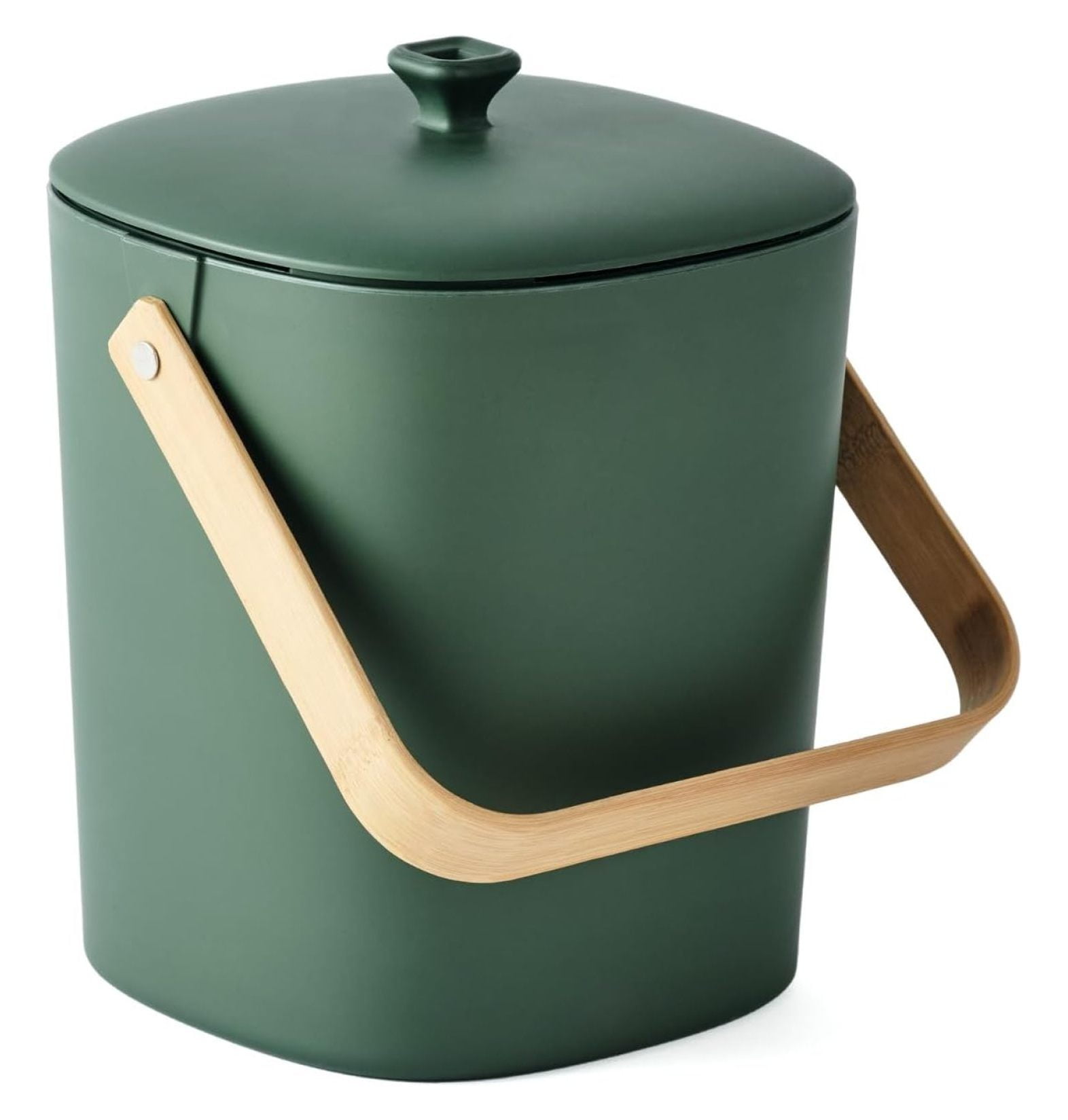 Countertop Compost Bin Kitchen | 1 Gallon | Odorless Composting Bin ...