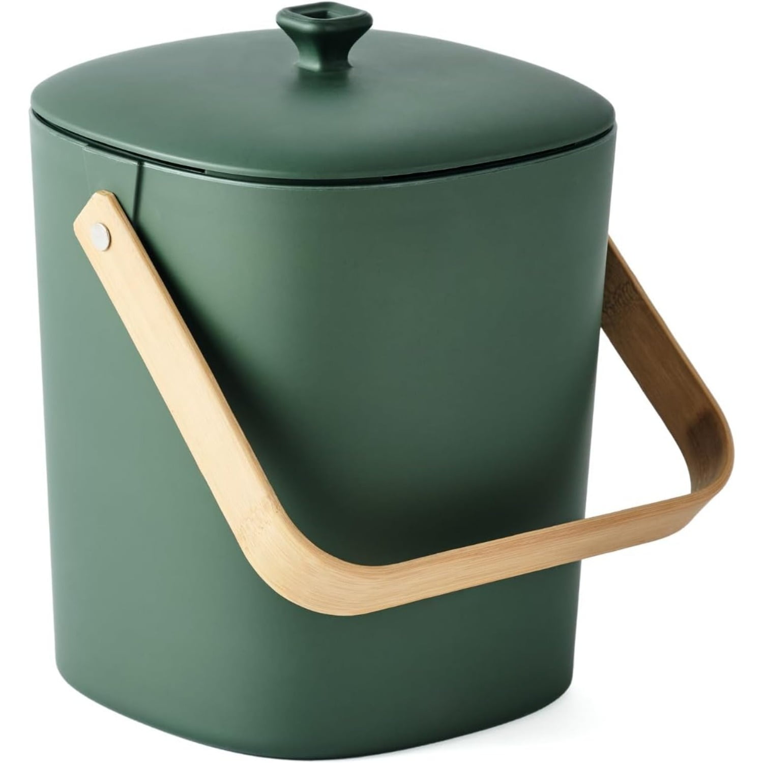 Countertop Compost Bin Kitchen 1 Gallon Odorless Composting Bin With Filters Indoor