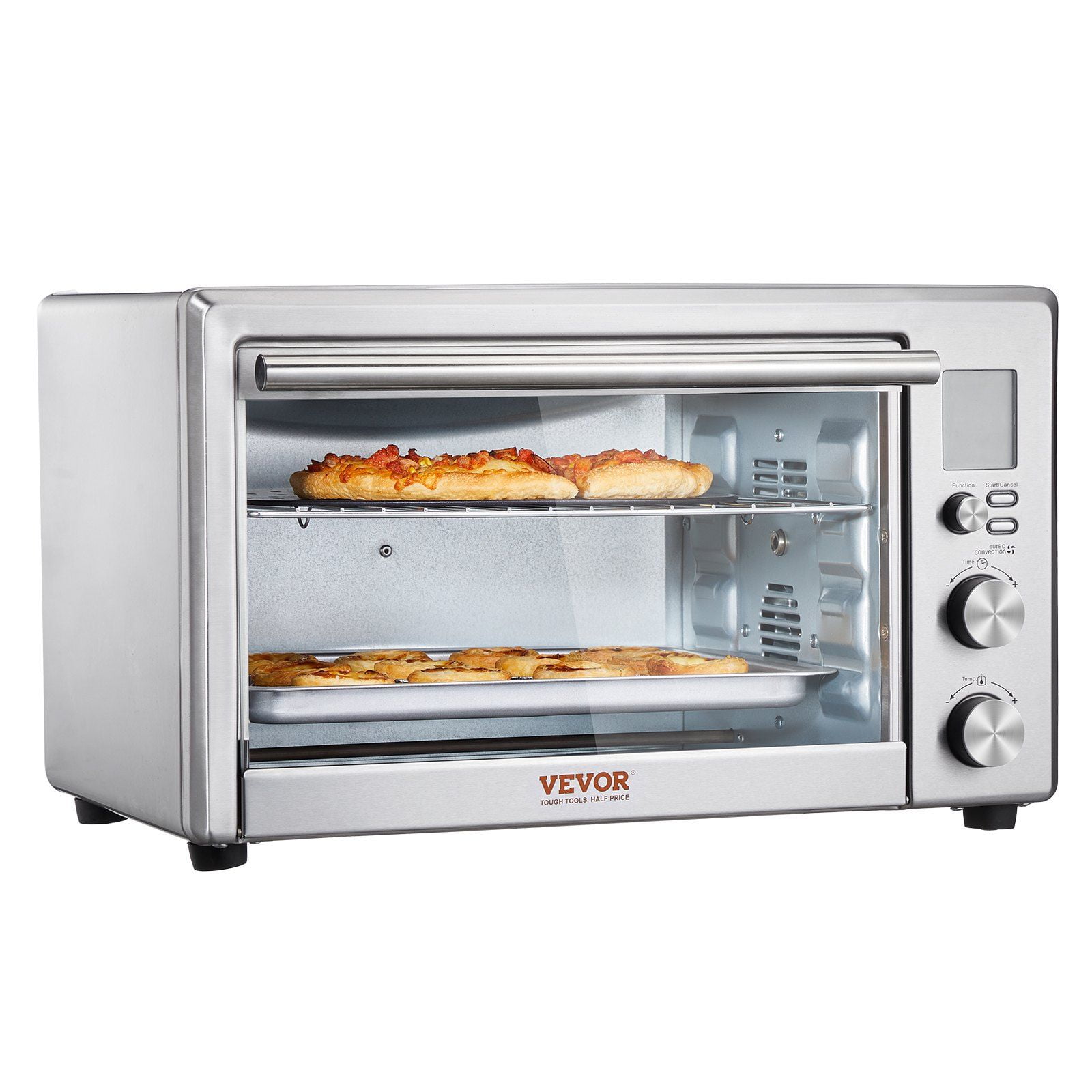 Countertop Convection Oven 28L Toaster Baker 10-IN-1 1800W for Home Use ...