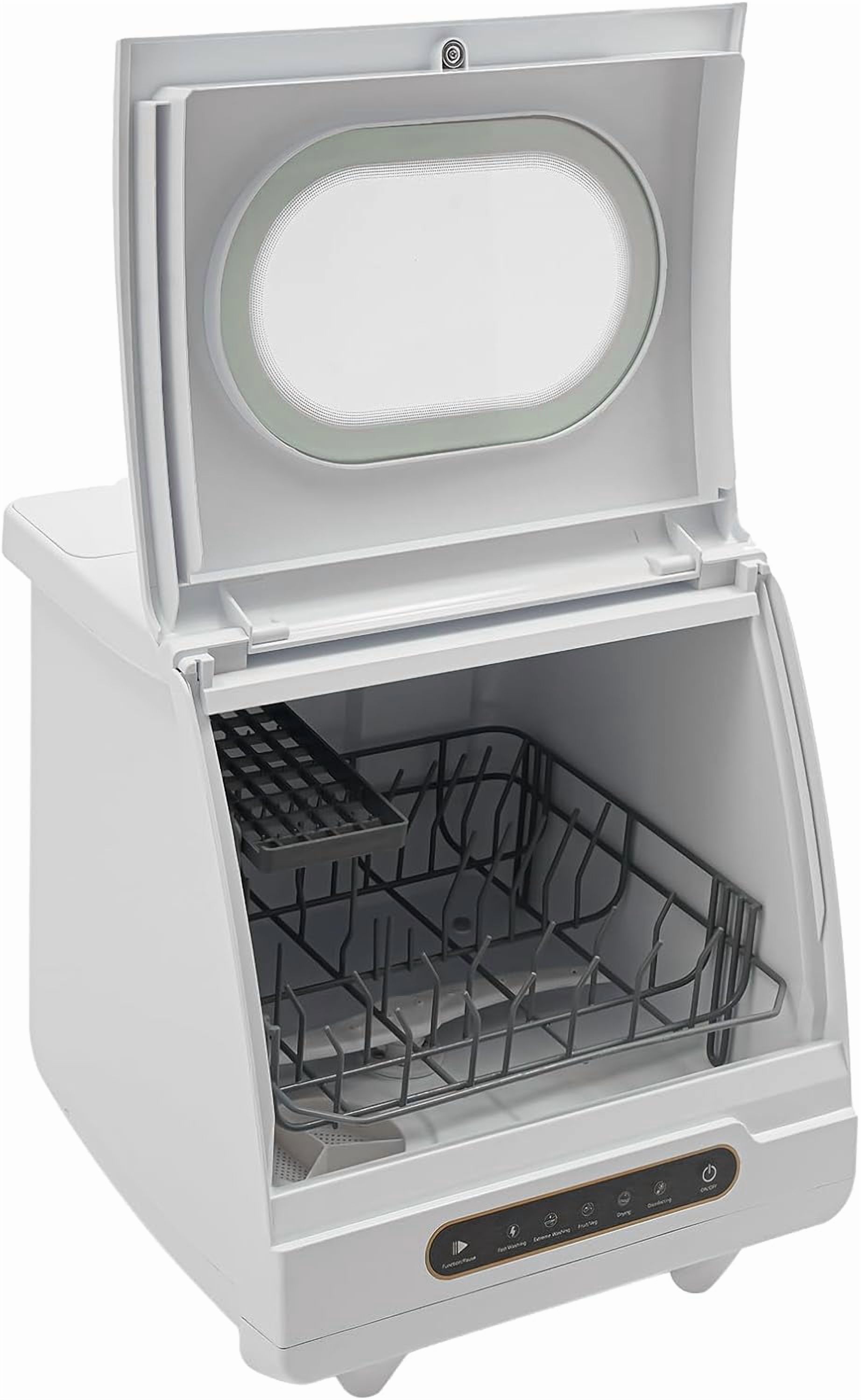 Countertop Dishwasher, 800W 110V Mini Dishwasher Low Noise Portable ...