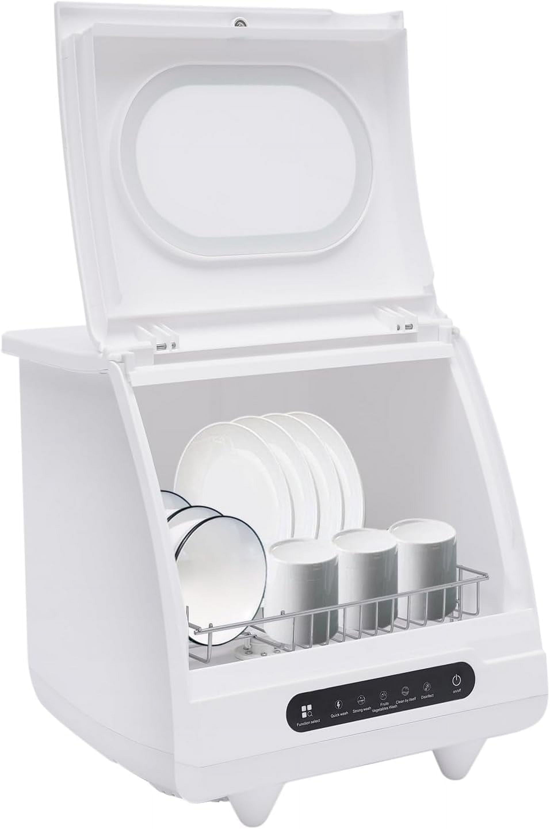Countertop Dishwasher, 800W 110V Mini Dishwasher Low Noise Portable ...