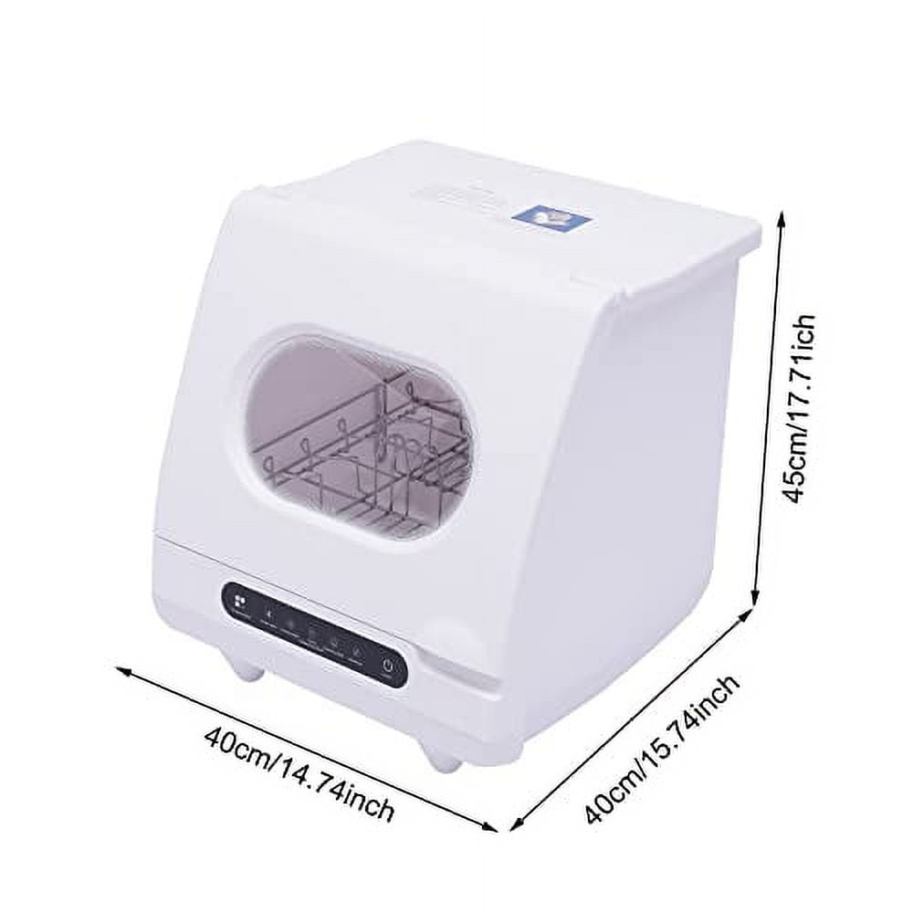 Countertop Dishwasher Mini Countertop Dishwasher 5 Washing Programs ...