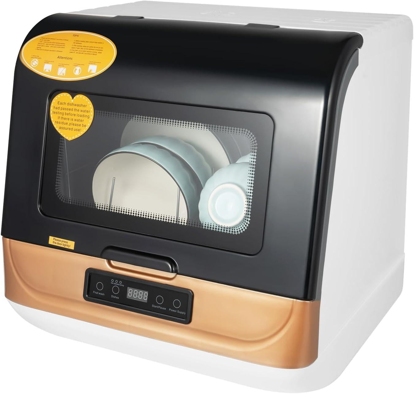Countertop Dishwashers, Portable Countertop Dishwasher 7.8-Liter ...