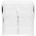 Countertop Drawers Makeup Clear Organizer Plastic Storage Rack ...