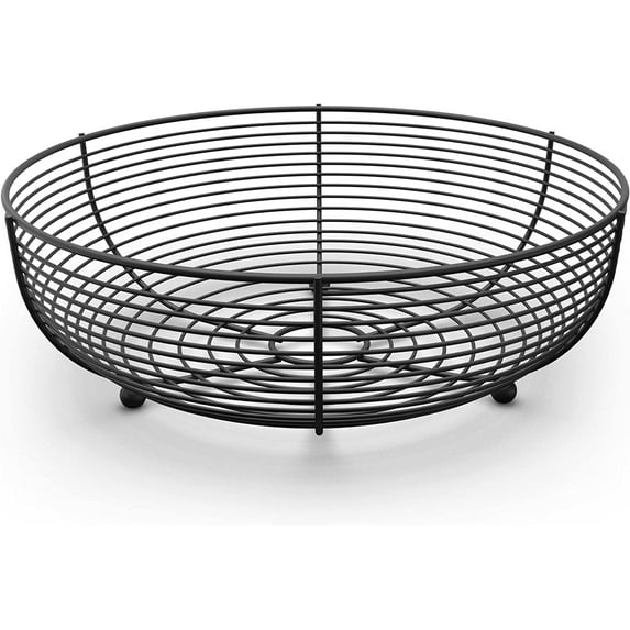 Countertop Fruit Bowl, Wire Basket for Fruits, Breads, Vegetables ...