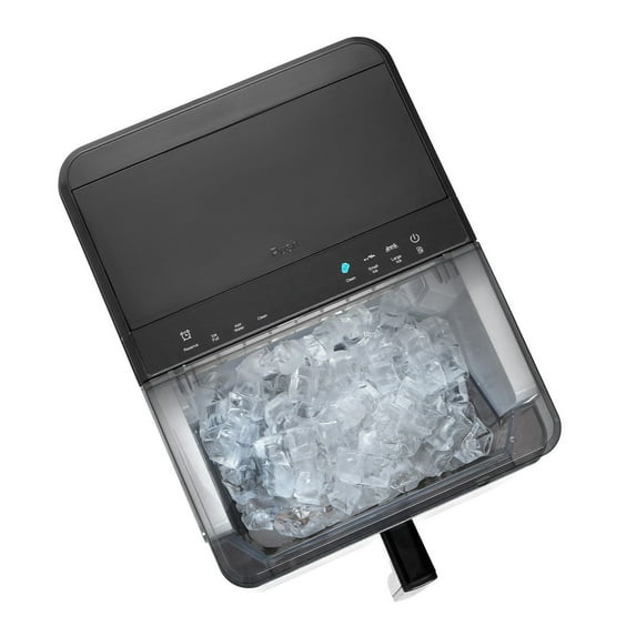 Countertop Ice Maker 50lbs/24H - Self-Cleaning Ice Machine with 3 Ice ...
