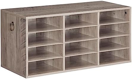 Countertop Mail Sorter Organizer, Wooden Literature Organizer, Student ...