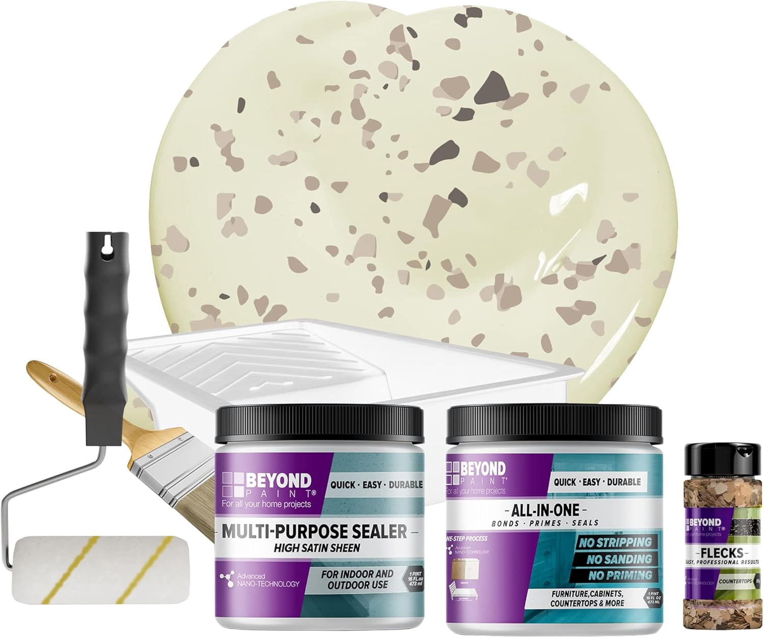Countertop Makeover Refinishing Kit - Color: Bone - Walmart.com
