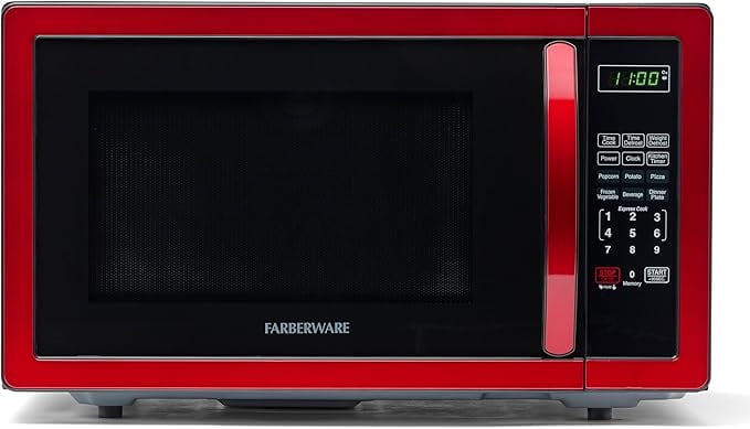 Countertop Microwave 1000 Watts, 1.1 cu ft - Microwave Oven With LED ...