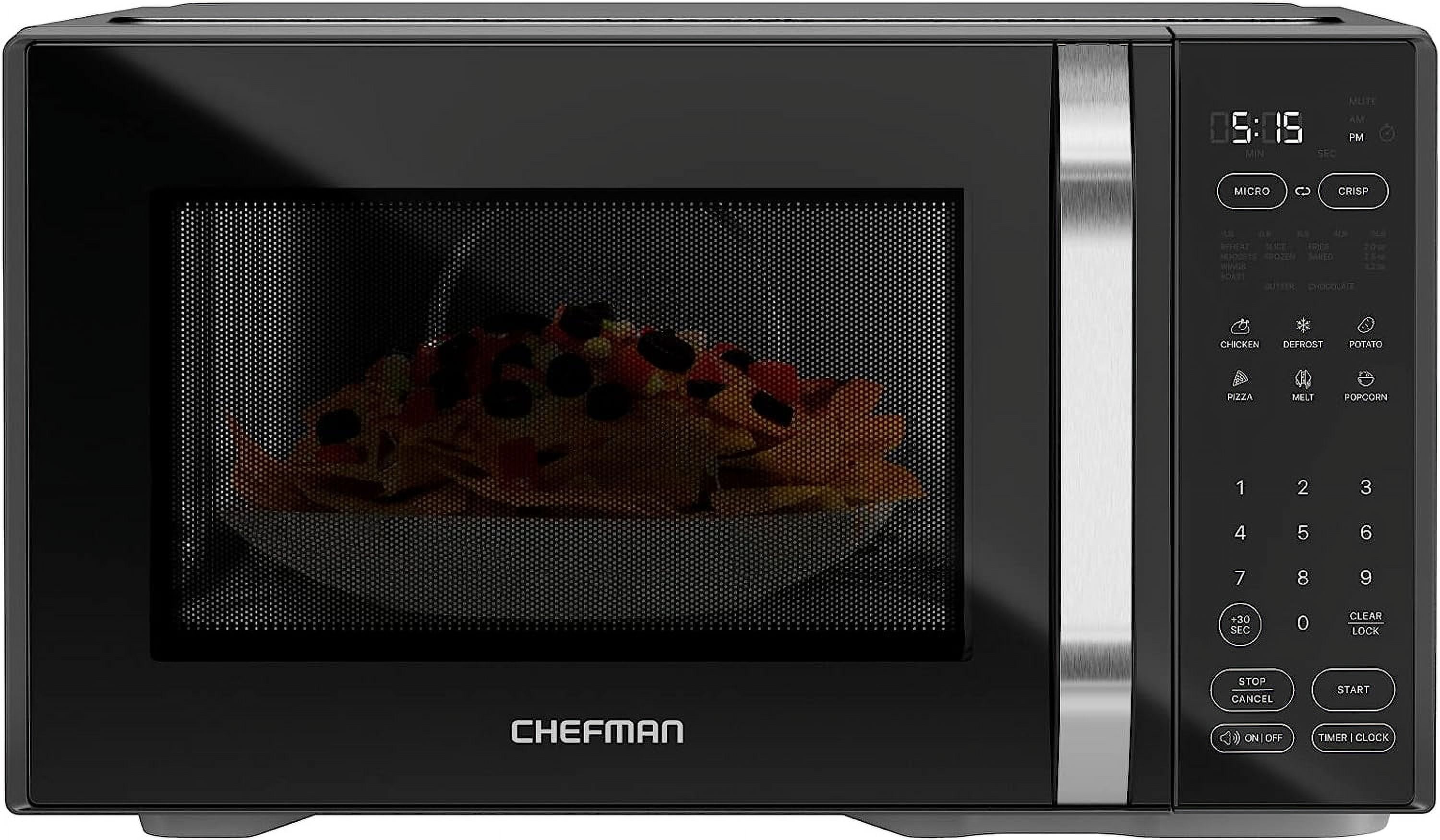 Countertop Microwave Oven 0.7 Cu. Ft., 700 Watts with 10 Power Levels ...