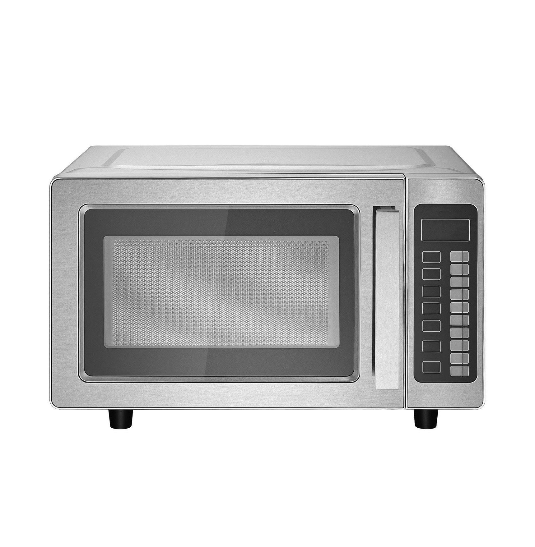 Countertop Microwave Oven, 0.9 Cu Ft 1000W, Stainless Steel Digital ...