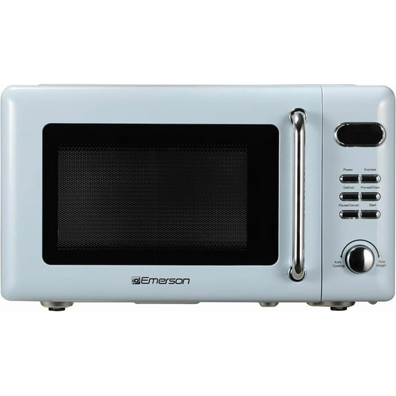 Countertop Microwave Oven with Push Button Control, LED Display, 700W 5 ...