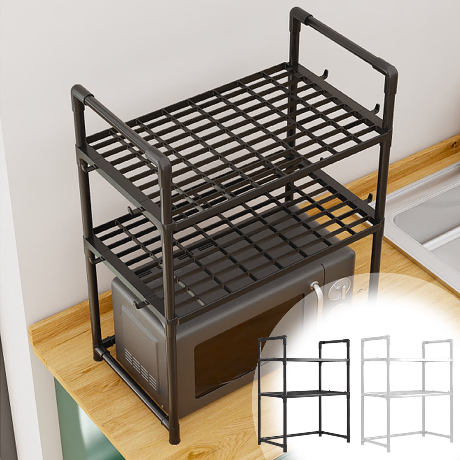 Countertop Microwave Thickened Shelf Oven Compartment Shelf Durable