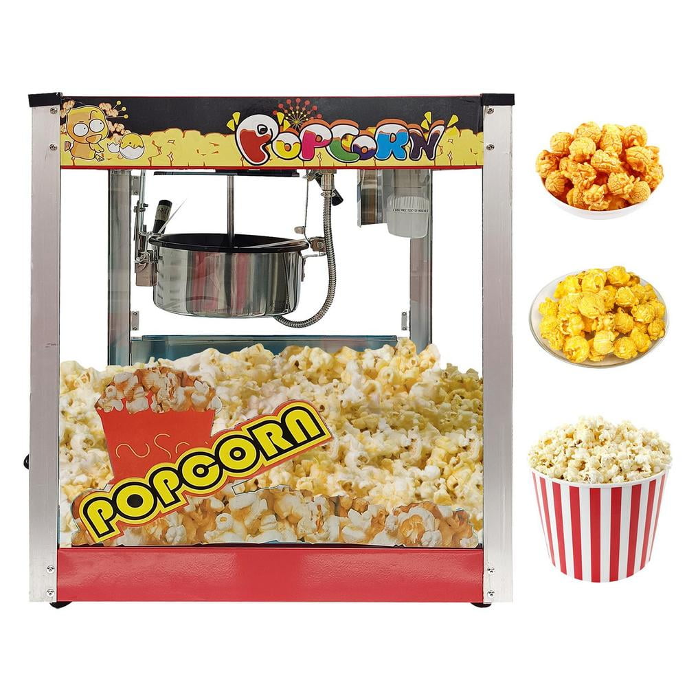 Countertop Popcorn Machine Automatic Popcorn Maker Machine Commercial ...
