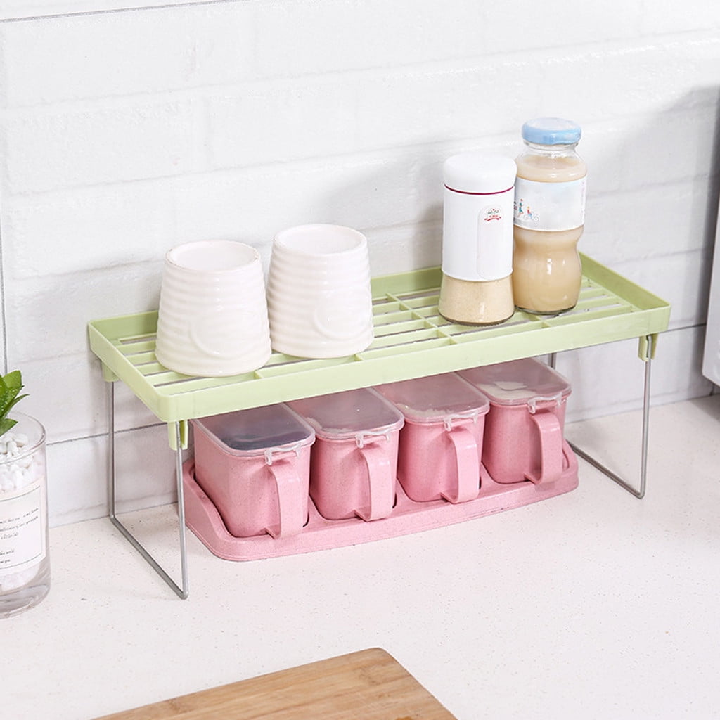 Countertop Standing Rack, Kitchen and Bathroom Storage Organizer and ...