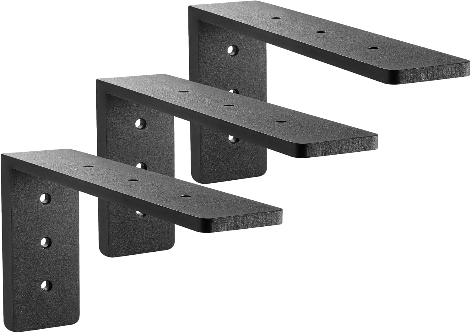 Countertop Support Bracket 3/8" Thick Heavy Duty Shelf Bracket 3 Pack ...