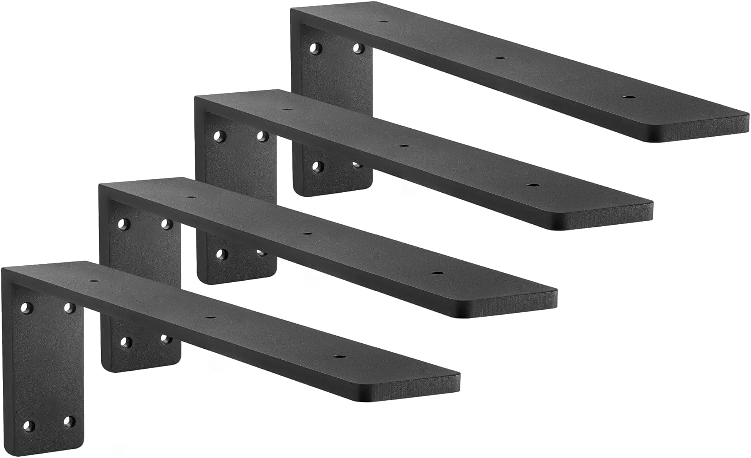 Countertop Support Bracket 3/8" Thick Heavy Duty Shelf Bracket 4 Pack ...
