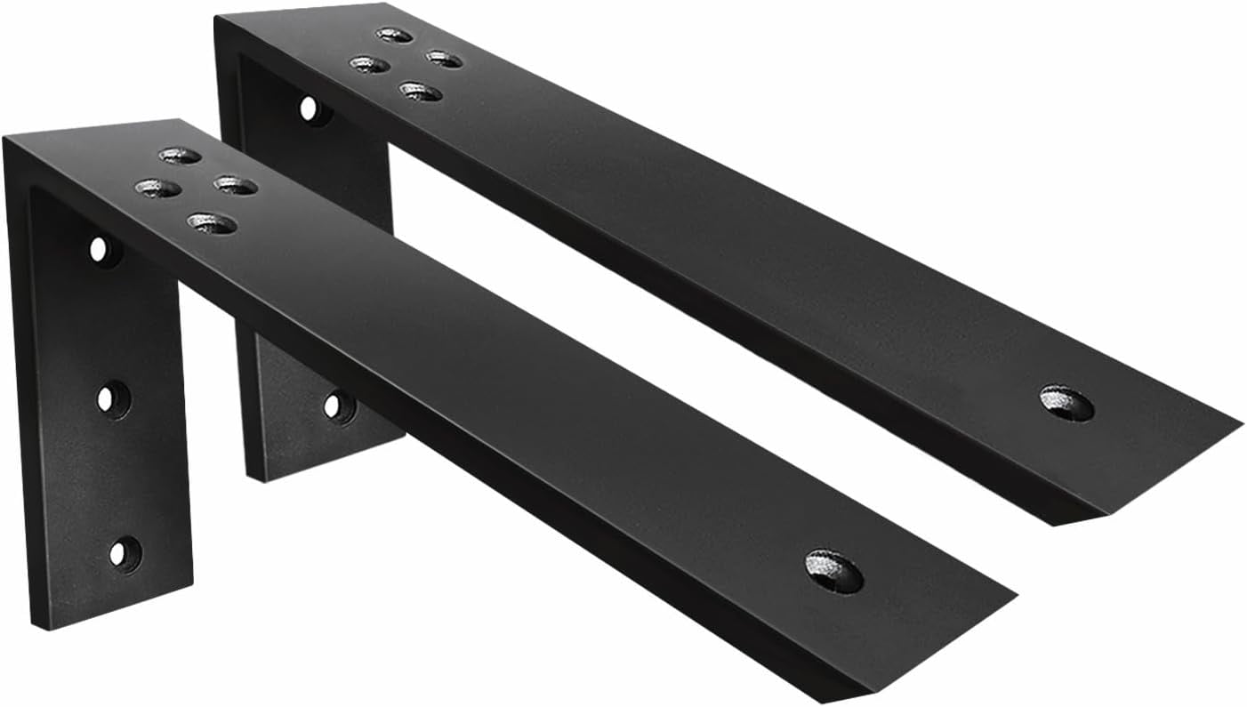 Countertop Support Brackets 2 Pack L Bracket Countertop Brackets 12" x ...