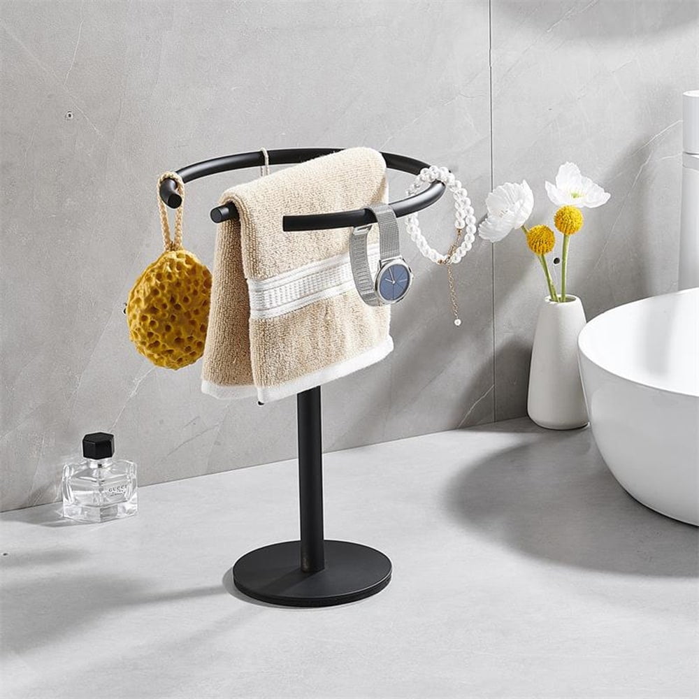 Countertop Towel Stand Black - Walmart.com Countertop Towel Stand Black - Walmart.com