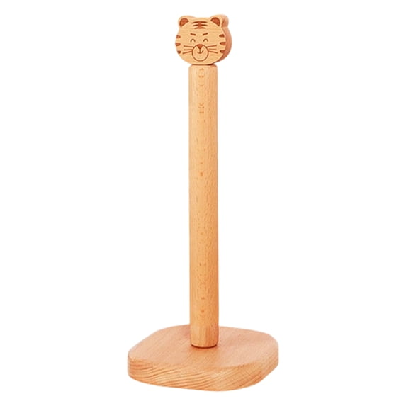 Countertop Vertical Tissue Holder Roll Paper Stand Paper Towel Holder ...