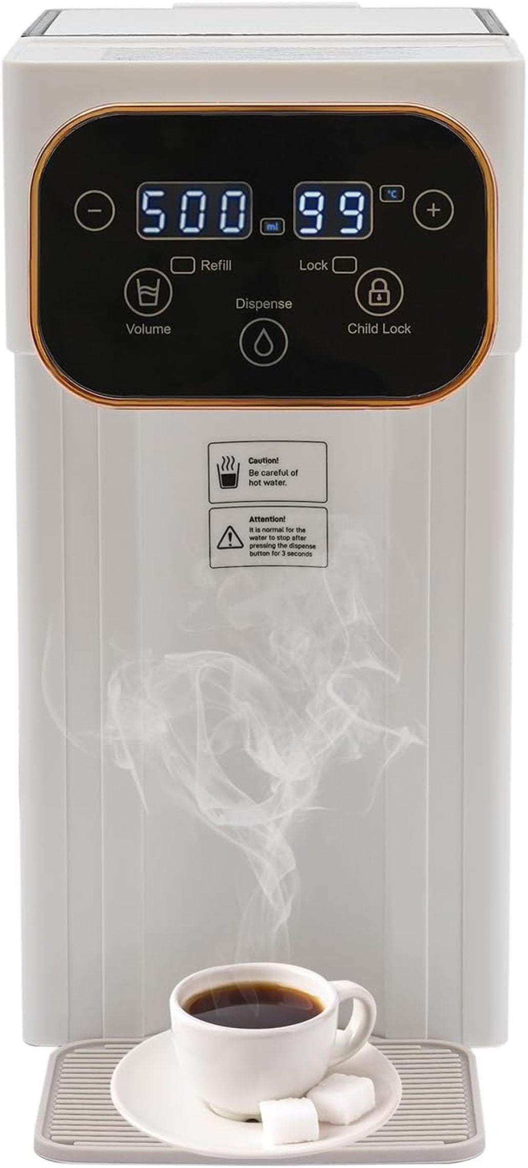 Countertop Water Dispenser 110V 1500W Instant Hot Water Dispenser with ...