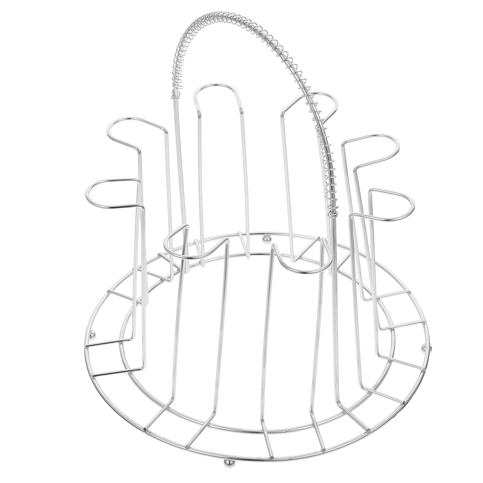 Countertop Wine Glass Drying Rack Stainless Steel Eight Cup Draining ...