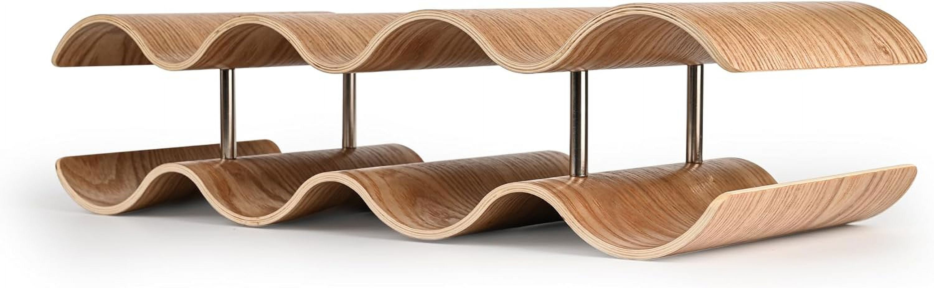 Countertop Wine Rack - 7 Bottle Freestanding Wine Bottle Holder Stand ...