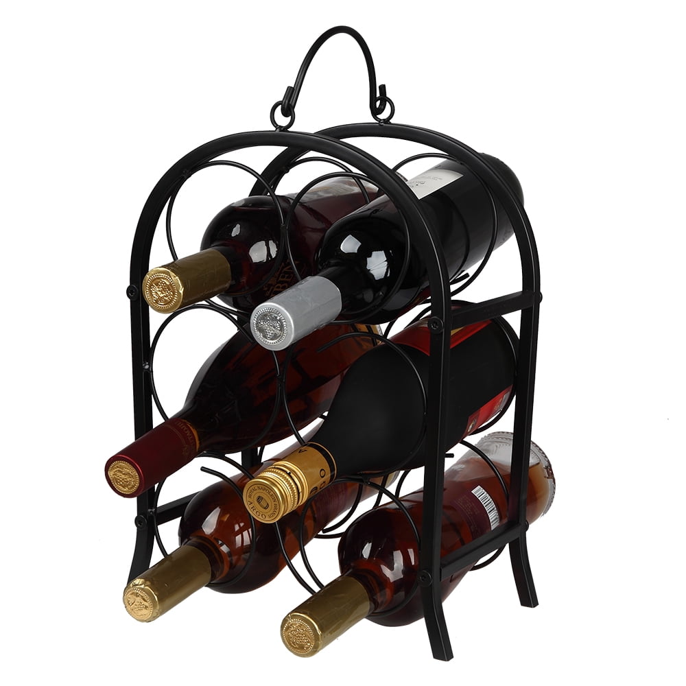 Countertop Wine Rack - Wine Holder for Wine Storage - No Assembly ...