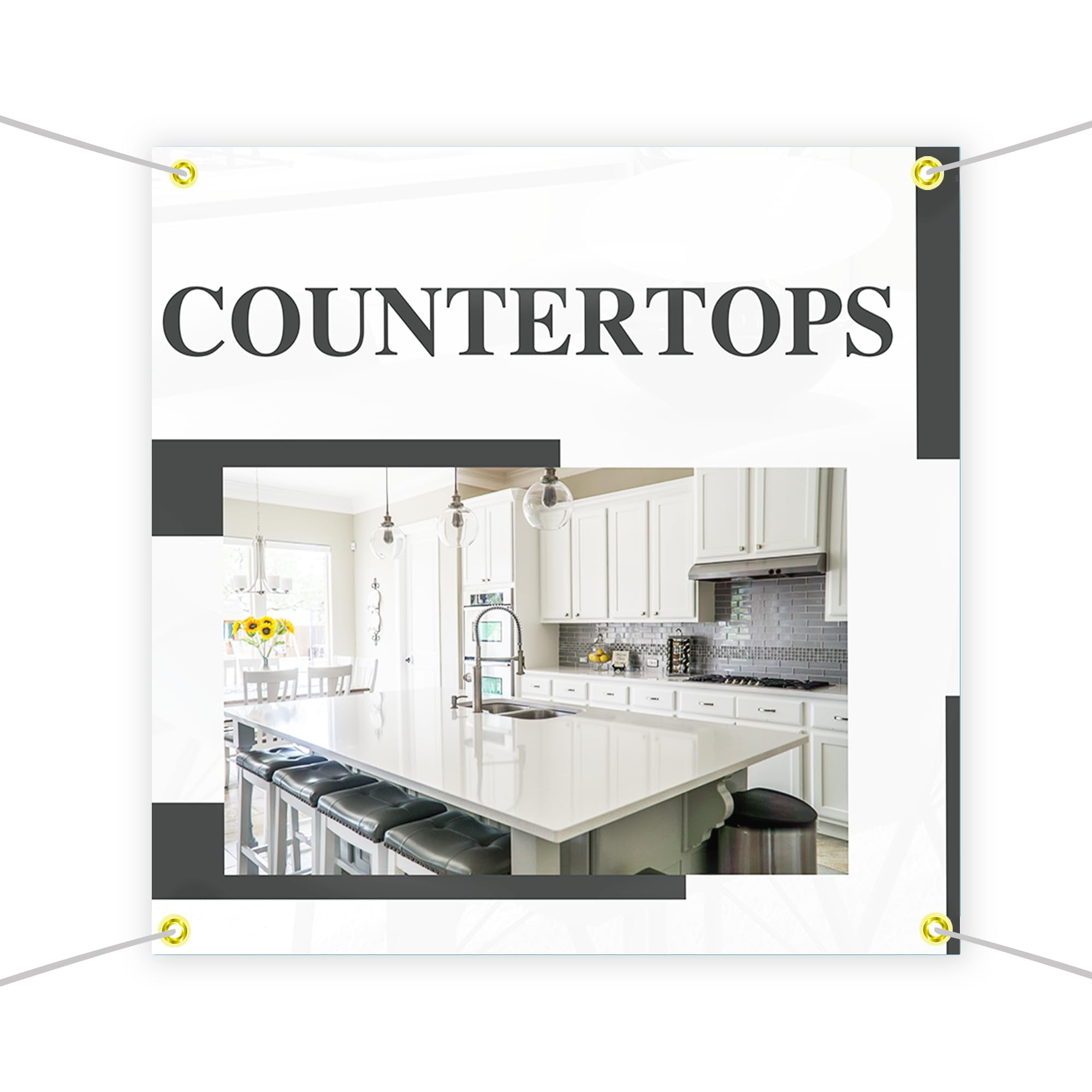 Countertops Large Banners and Signs for Outdoor by DreamController ...