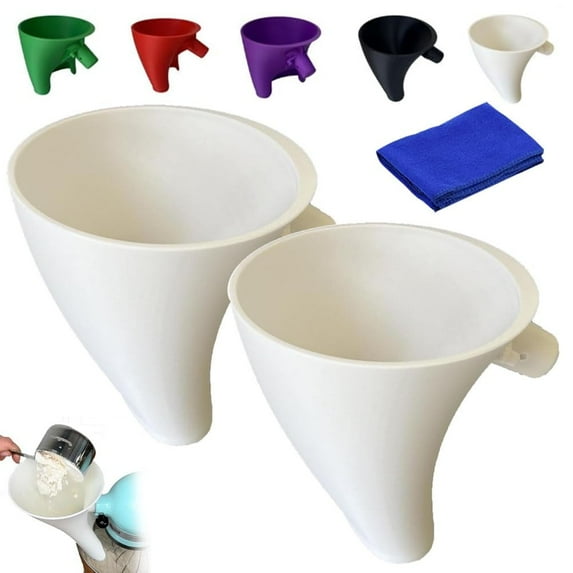 Countess Flour Funnel for Kitchen Aid Mixer,Flour Funnel- Stand Mixer ...