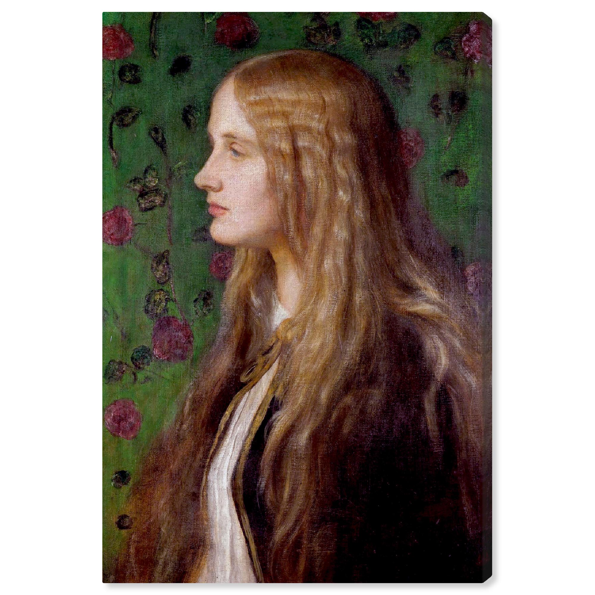 Countess of Lytton by George Frederick Watts Canvas Classic Vintage ...