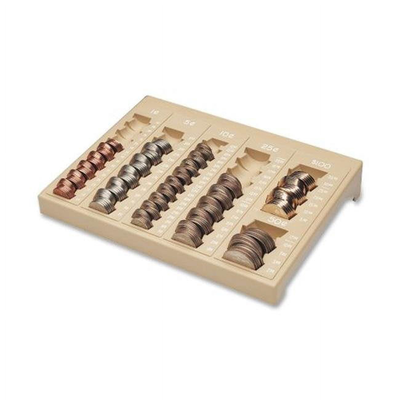 Countex II One-Piece Coin Organizing Tray Sand 221611003 - Walmart.com