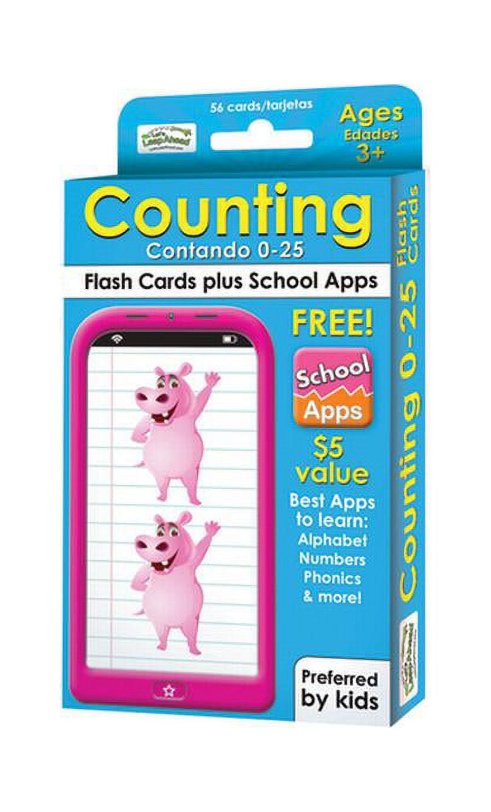 Counting 0-25 Flash Cards (Other) - Walmart.com