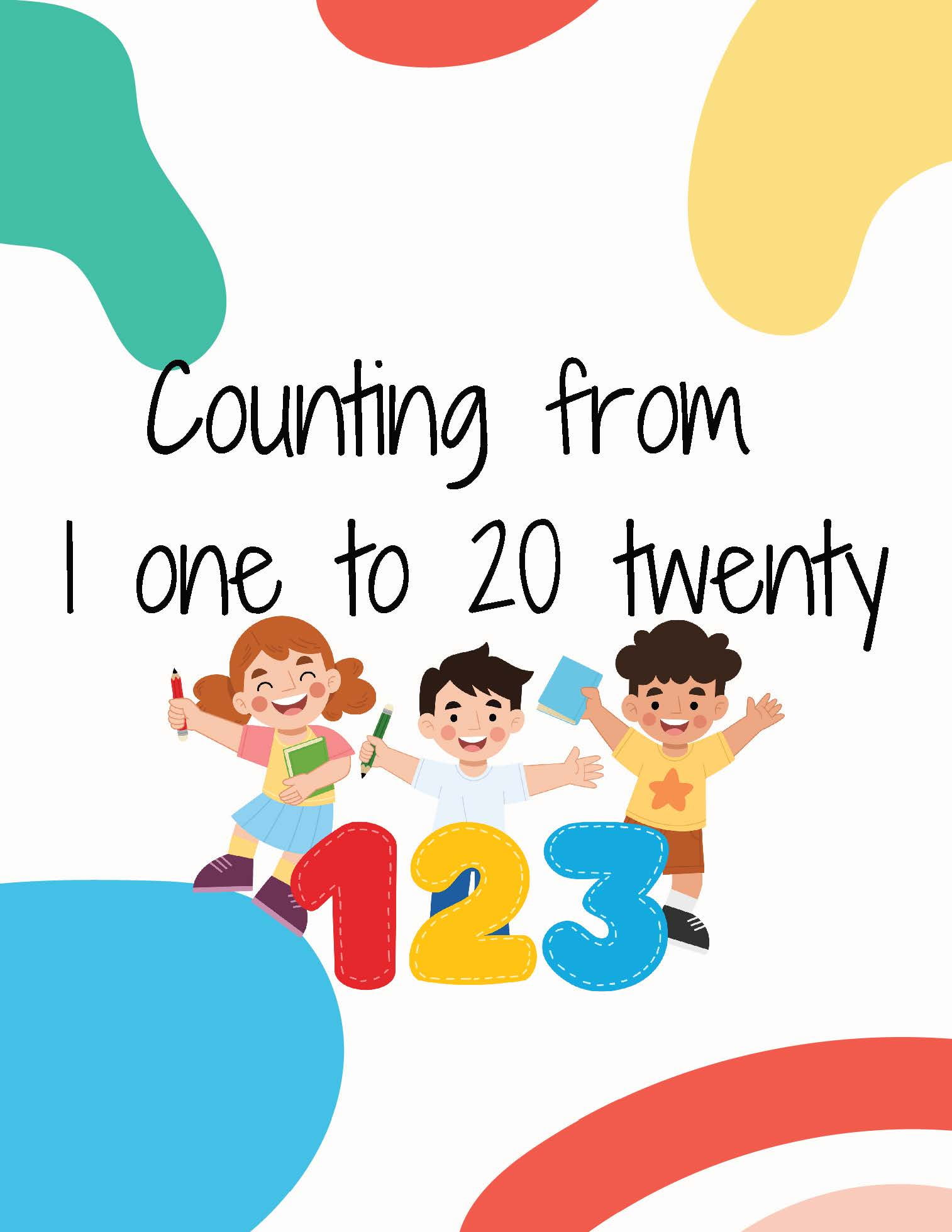 Counting 1 to 20 Laminated & Reusable Homemade Math Workbook for ...