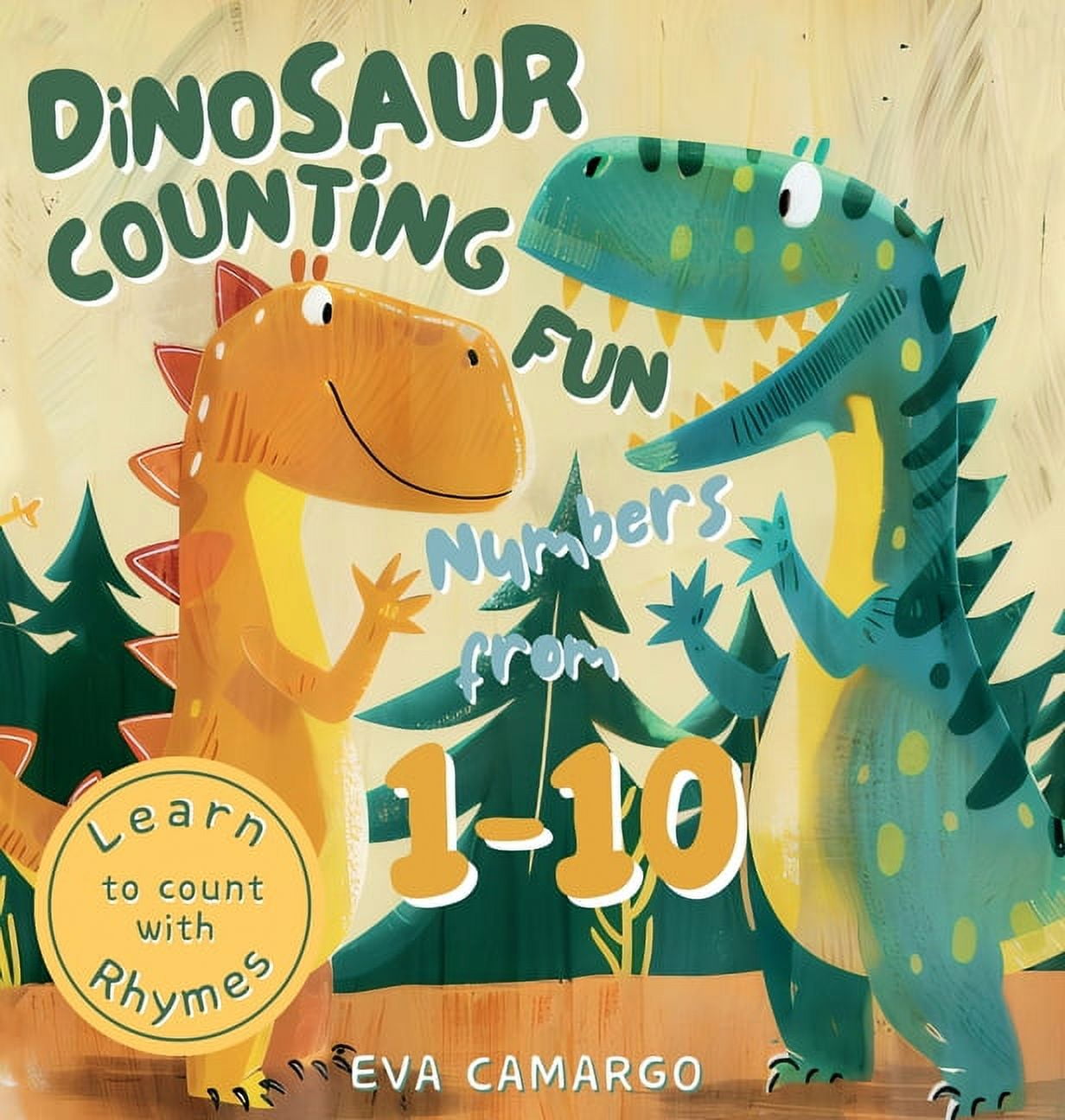 Counting Books for Kids Dinosaur counting fun for Kids with Numbers ...