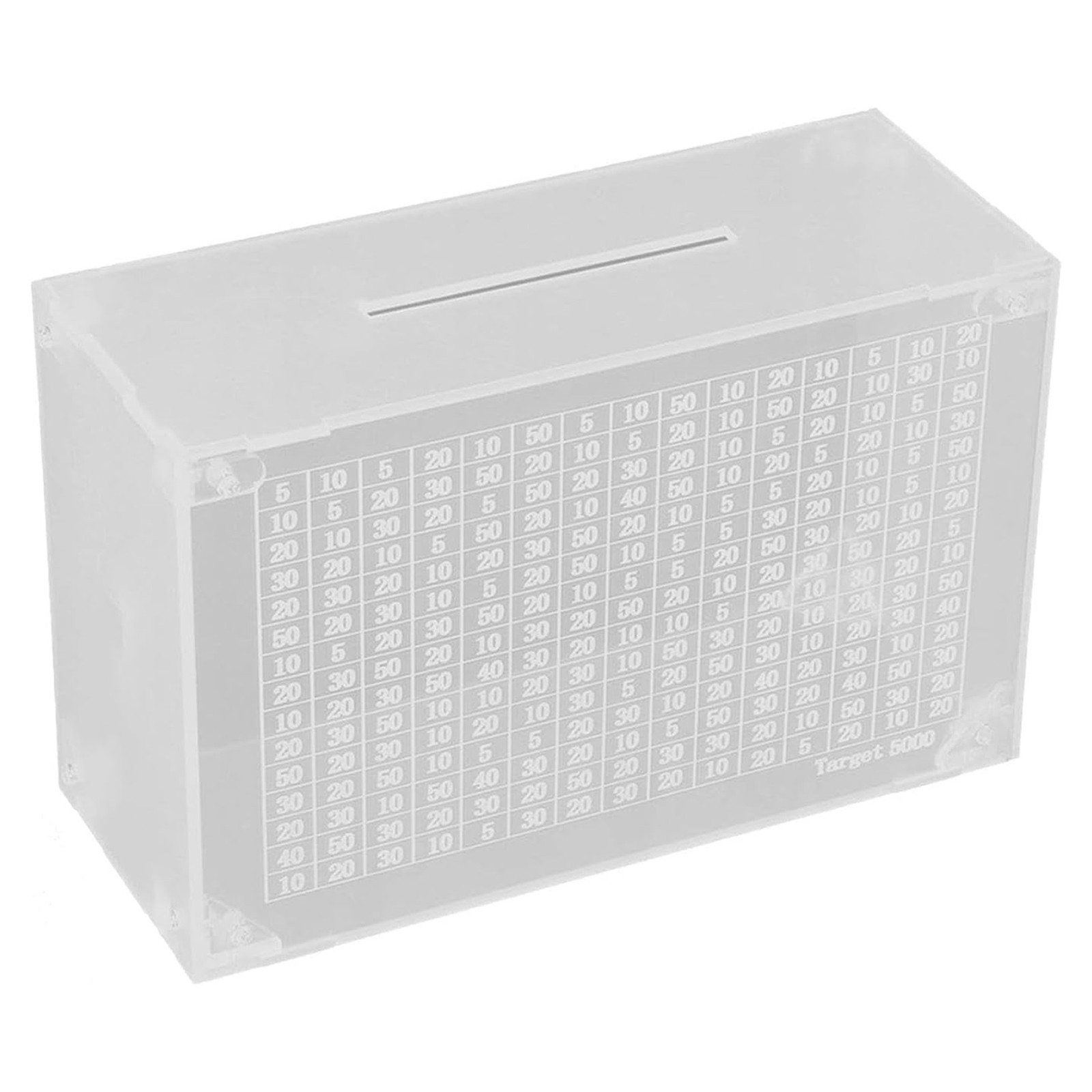 Counting Box | Savings Goal $1 000 $5 000 $10 000 | Non Opening Box ...