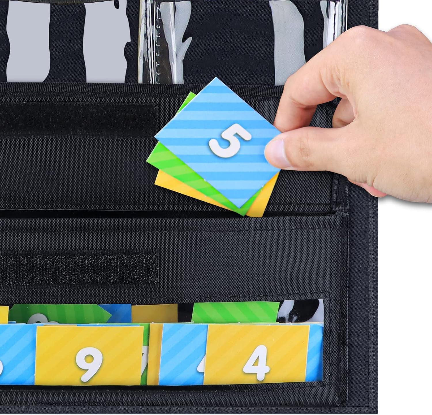 Counting Caddy & Place Value Pocket Chart for Classroom and Homeschool ...