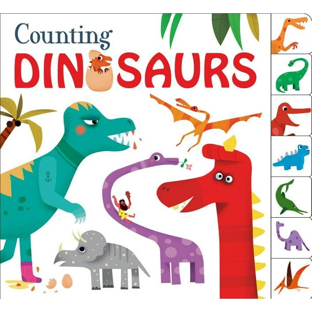 Counting Collection: Counting Dinosaurs (Board Book) - Walmart.com