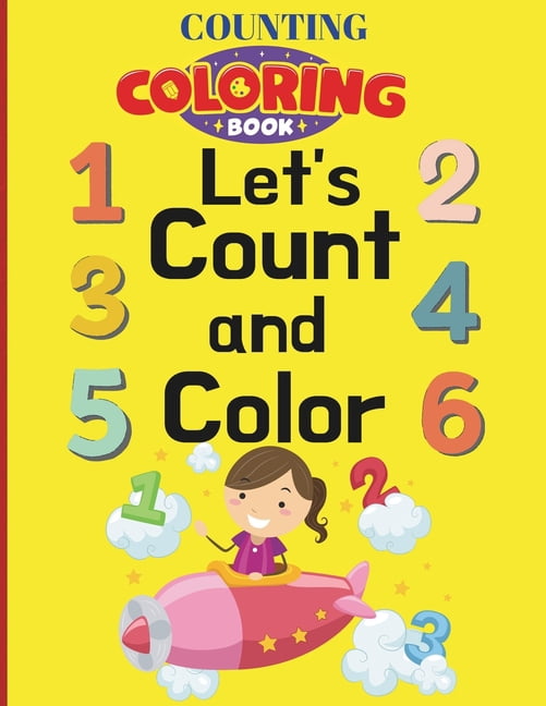 Counting Coloring Book: Little Learners: Counting & Coloring Fun ...