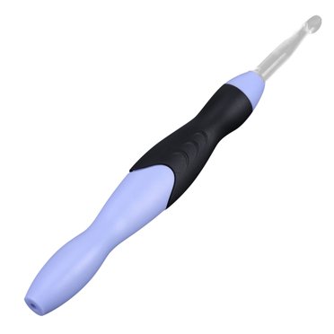 Craftbud Digital Crochet Counter with Light, Aluminum Crochet Hook Set ...