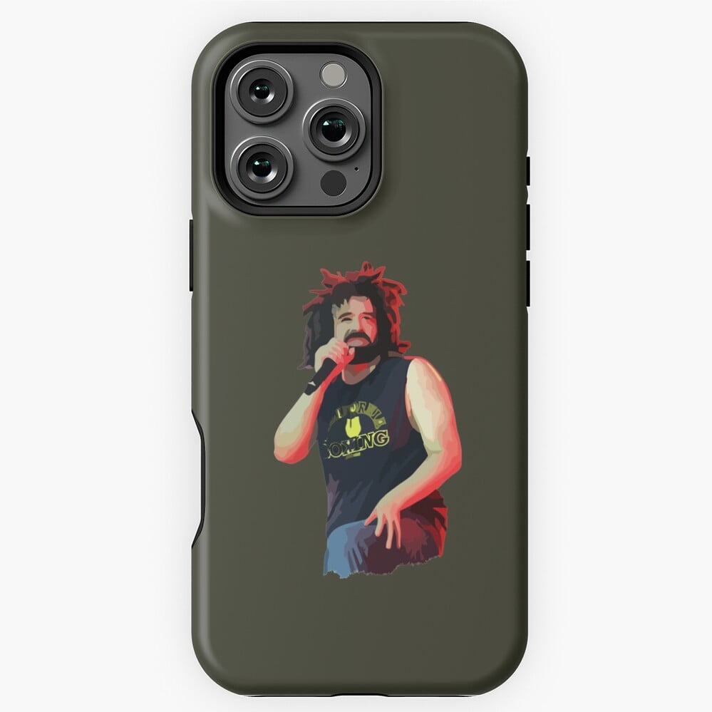 Counting Crows Adam Duritz Dreadlocks Phone Case for iPhone 16 15 14 13 ...