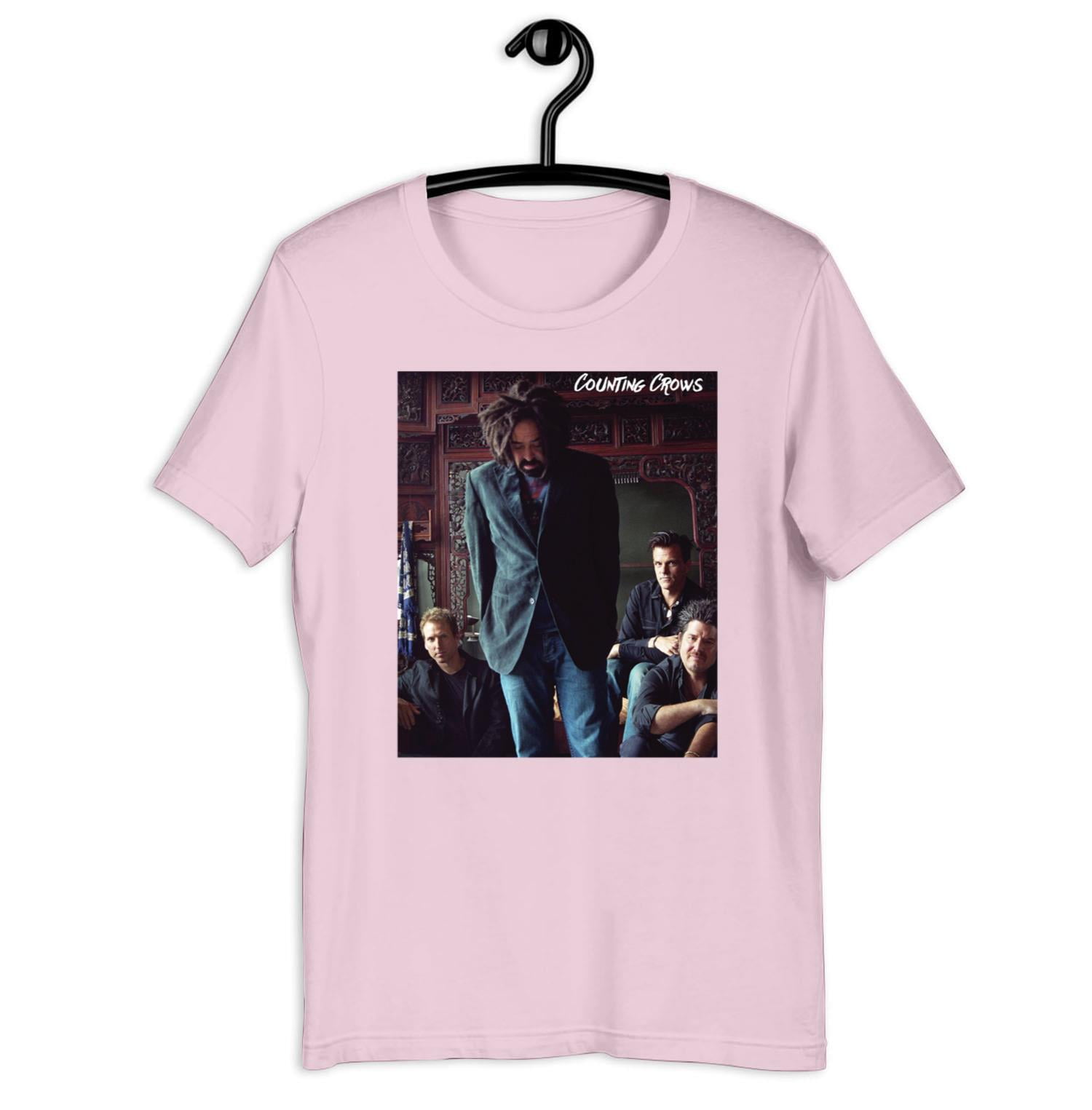 Counting Crows, Aesthetic Clothing Graphic Minimal Bootleg Unisex T-Shirt, 90s Rock Music Shirt ...