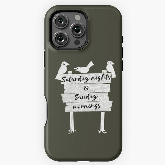 Counting Crows Saturday Nights Music Phone Case for iPhone 16 15 14 13 ...