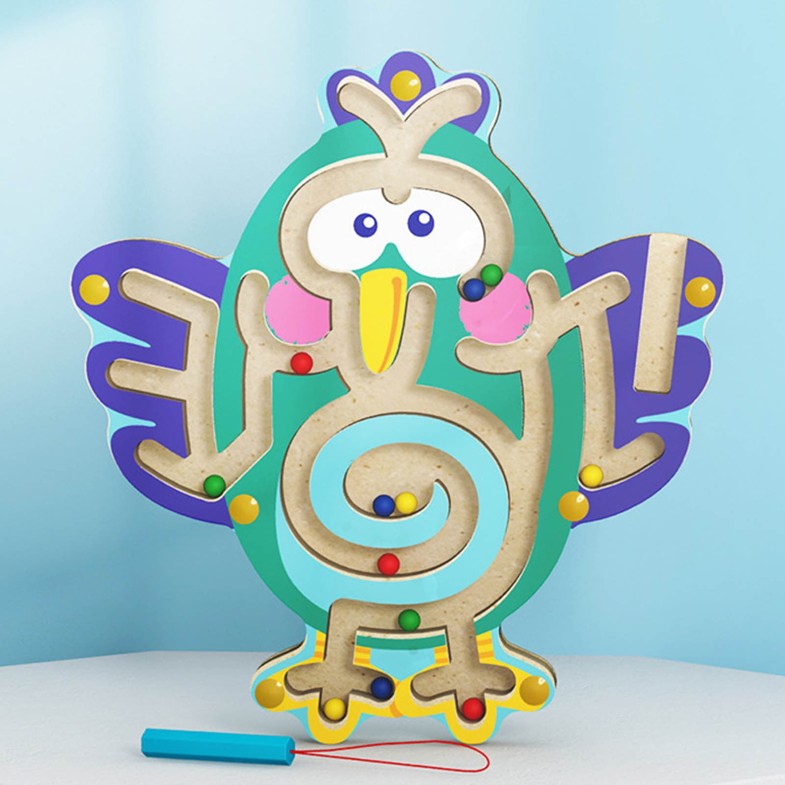 Counting Cubes for Kids Math 100 Multiplication Games Wooden Maze Toys ...