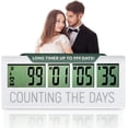 Counting the Days Countdown Clock - Up to 999 Days LCD Digital Timer ...